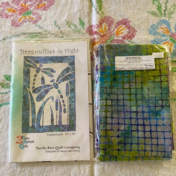 Pacific Rim Quilt Company | Office | Dragonflies In Flight Quilt Kit ...